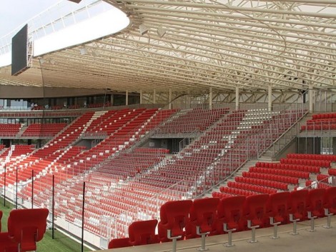 Stadiumi i ri i Skënderbeut do të jetë 75% i mbuluar, Filo: Ja projekti ...