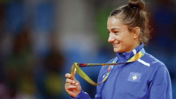 Majlinda Kelmendi's rare gesture sells the number that won the Medal to ...