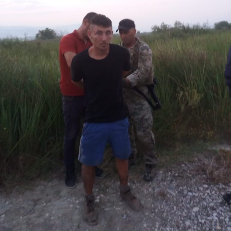 Resulaj Massacre/ 24-year-old Ridvan Zykaj appears in court today. No ...