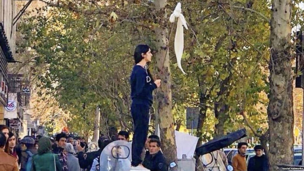 Iranian protester sentenced to one year in prison for removing hijab ...
