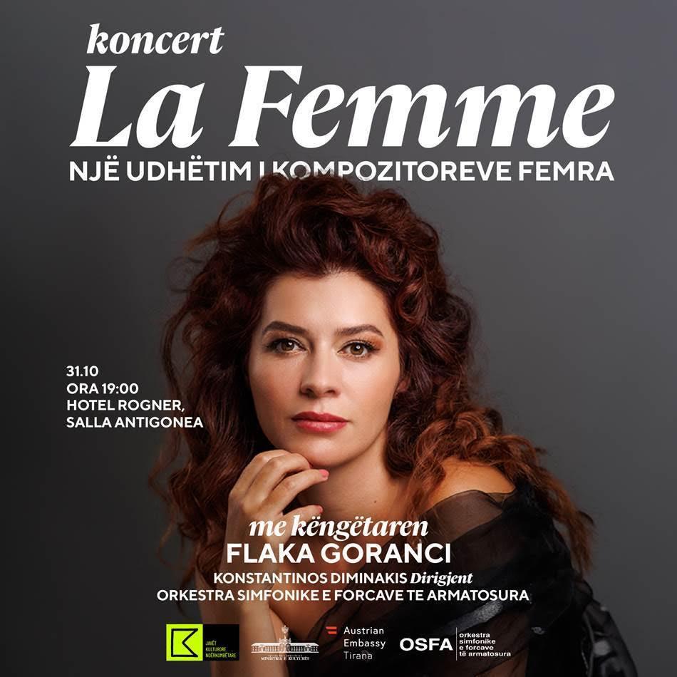 Koncerti “La femme” me 21 kompozitore gra, nga himnografja që shkroi ...