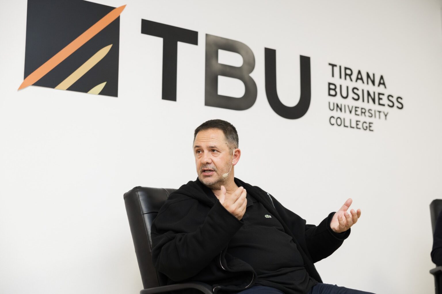 Samir Mane studentëve të TBU: Jemi këtu për të bërë Universitetin më të ...