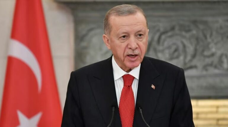 Turkish President Erdogan arrives at Rinas Airport, addresses the ...