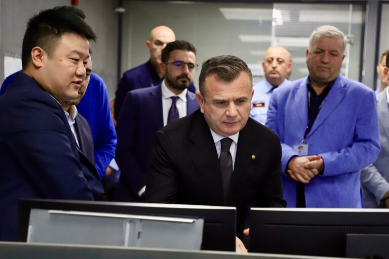 "Smart City" Project, Meeting with engineers at the Tirana Police ...