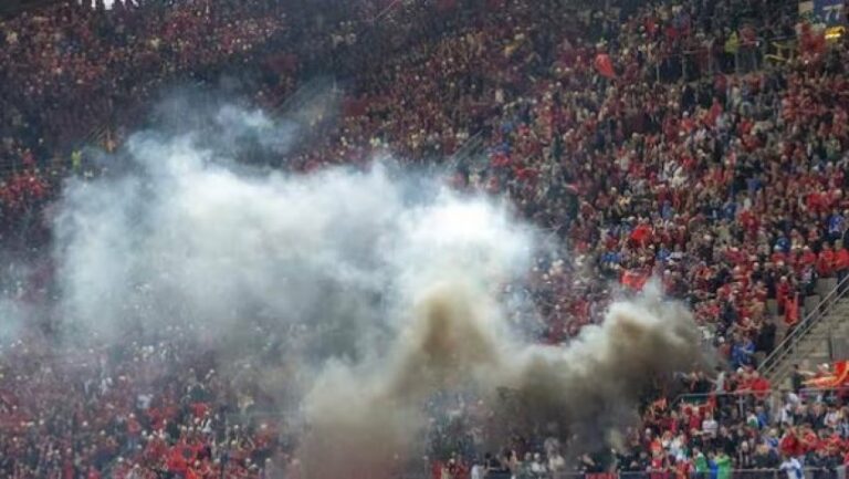 Incidents by Albanian fans in Dortmund, UEFA initiates disciplinary ...
