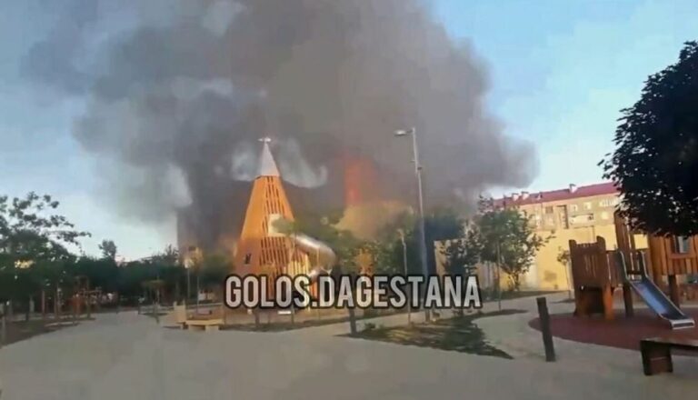 VIDEO/ Terrorist attacks on churches and synagogues in the Caucasus ...
