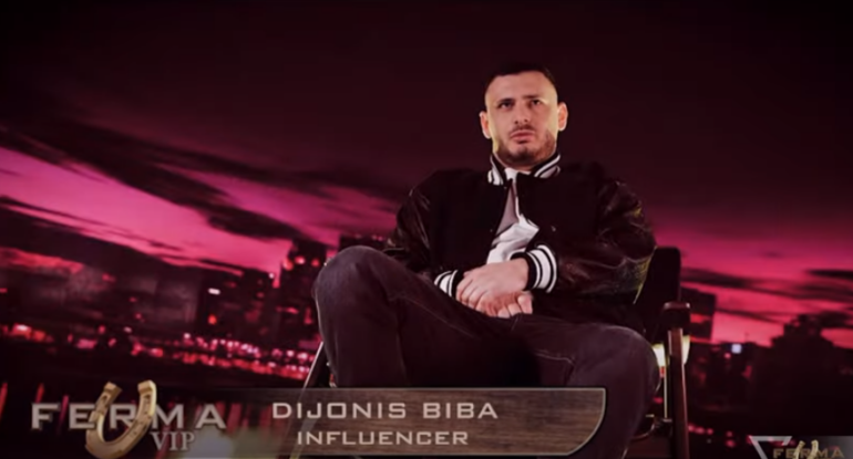Dijonis Biba is announced the winner of the first edition of “Ferma VIP ...