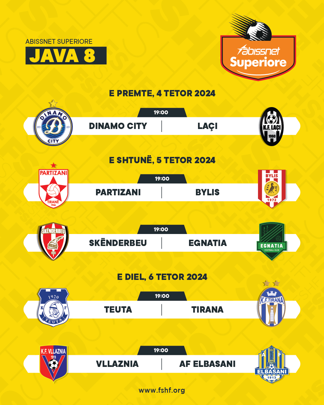“Abissnet Superiore”, java e 8-të e kampionatit e ndarë në 3 ditë ...