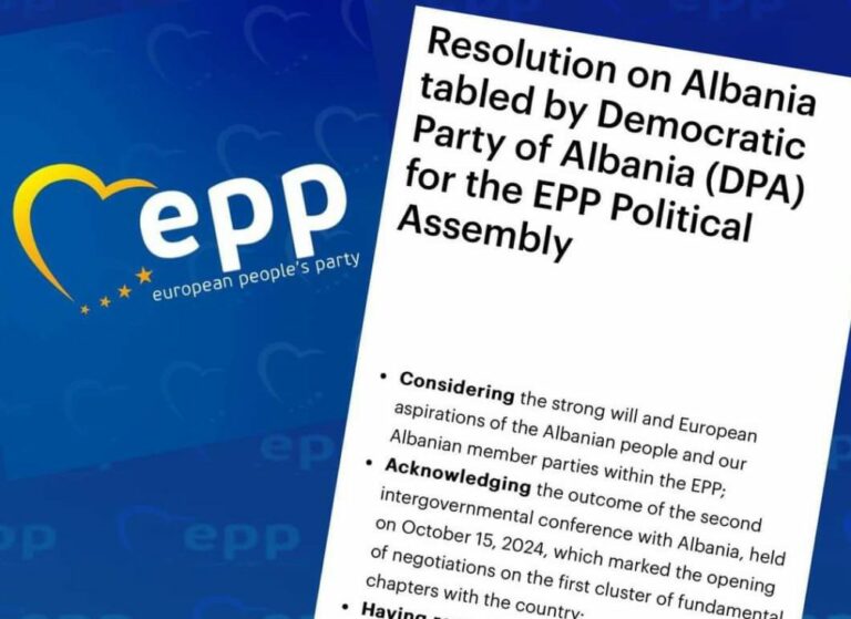 EPP adopts resolution proposed by DP on Albania: Concern over political ...
