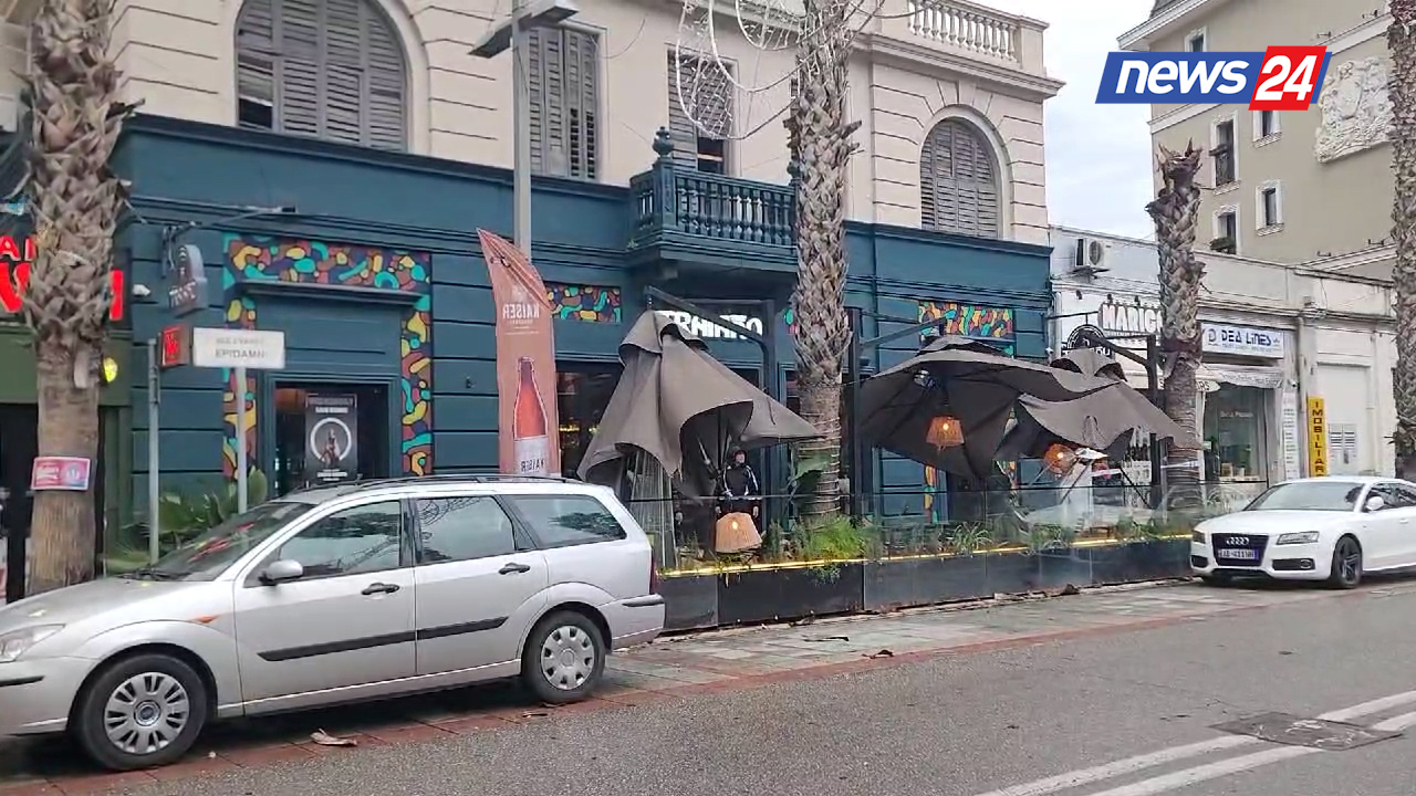 VIDEO/ Palm trees, umbrellas and fallen chairs, this is what the bad ...