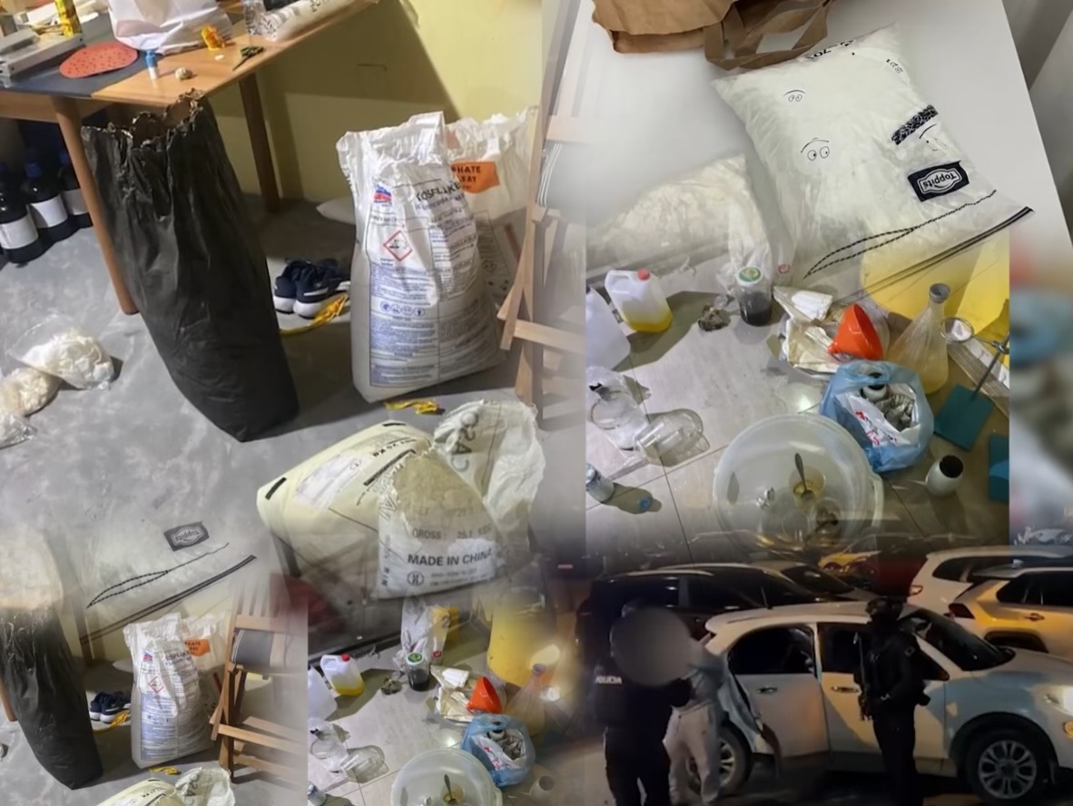 Cocaine was hidden in cattle skin/ The scheme of how the narcotic ...