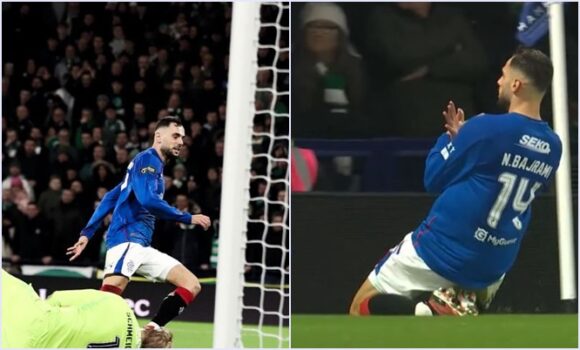 VIDEO/ Celebration with an eagle in Glasgow, Nedim Bajrami scores a ...