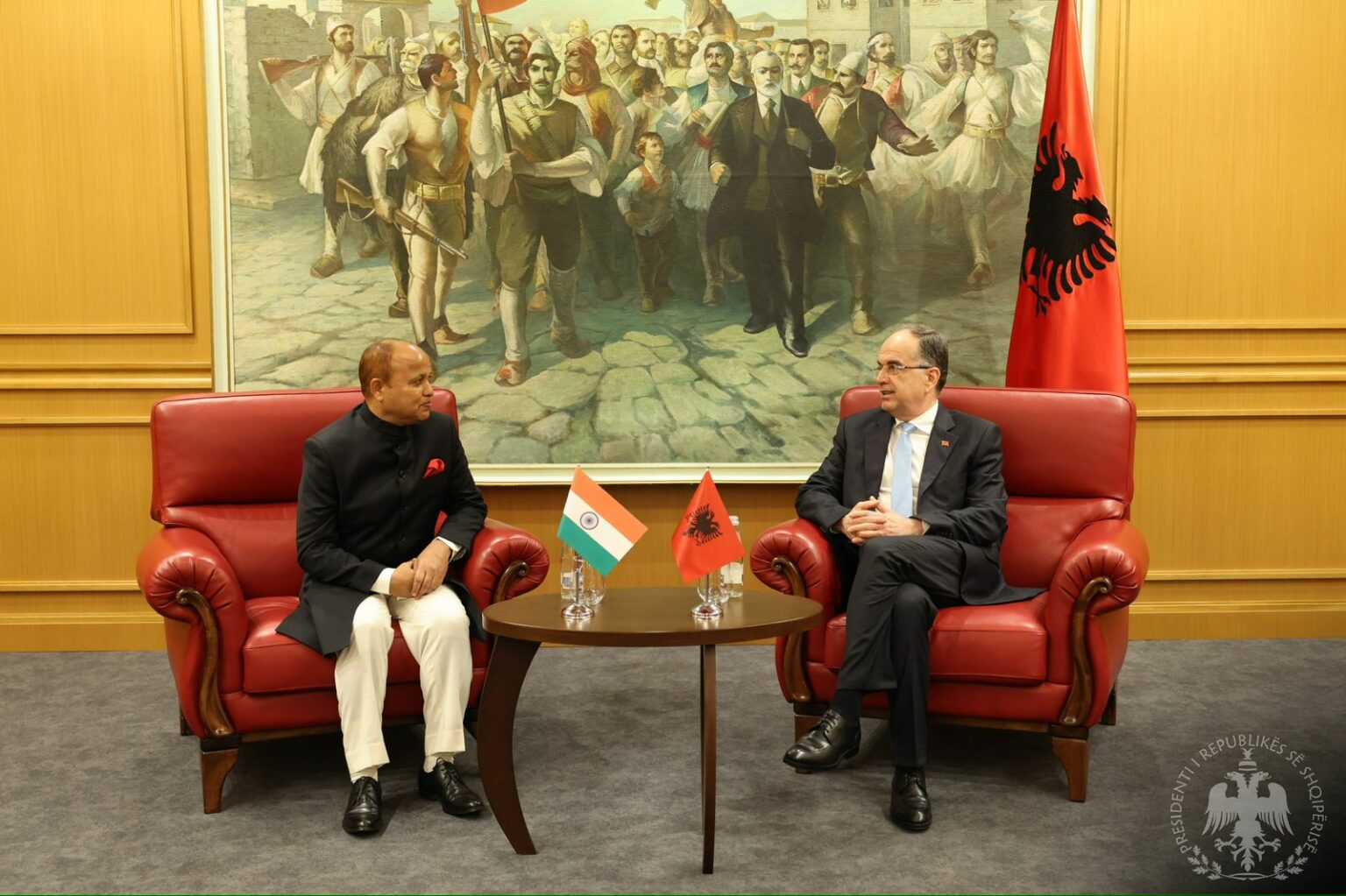 President Begaj welcomes the Ambassador of India to Albania, expresses ...