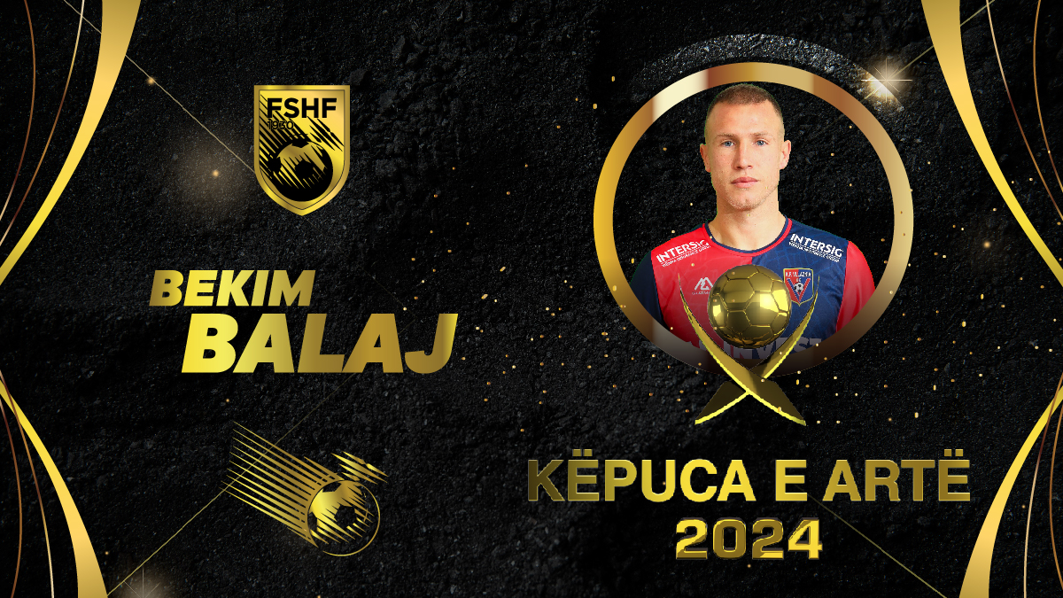 Bekim Balaj wins the 2024 "Golden Boot" in the Superiore - Balkanweb ...