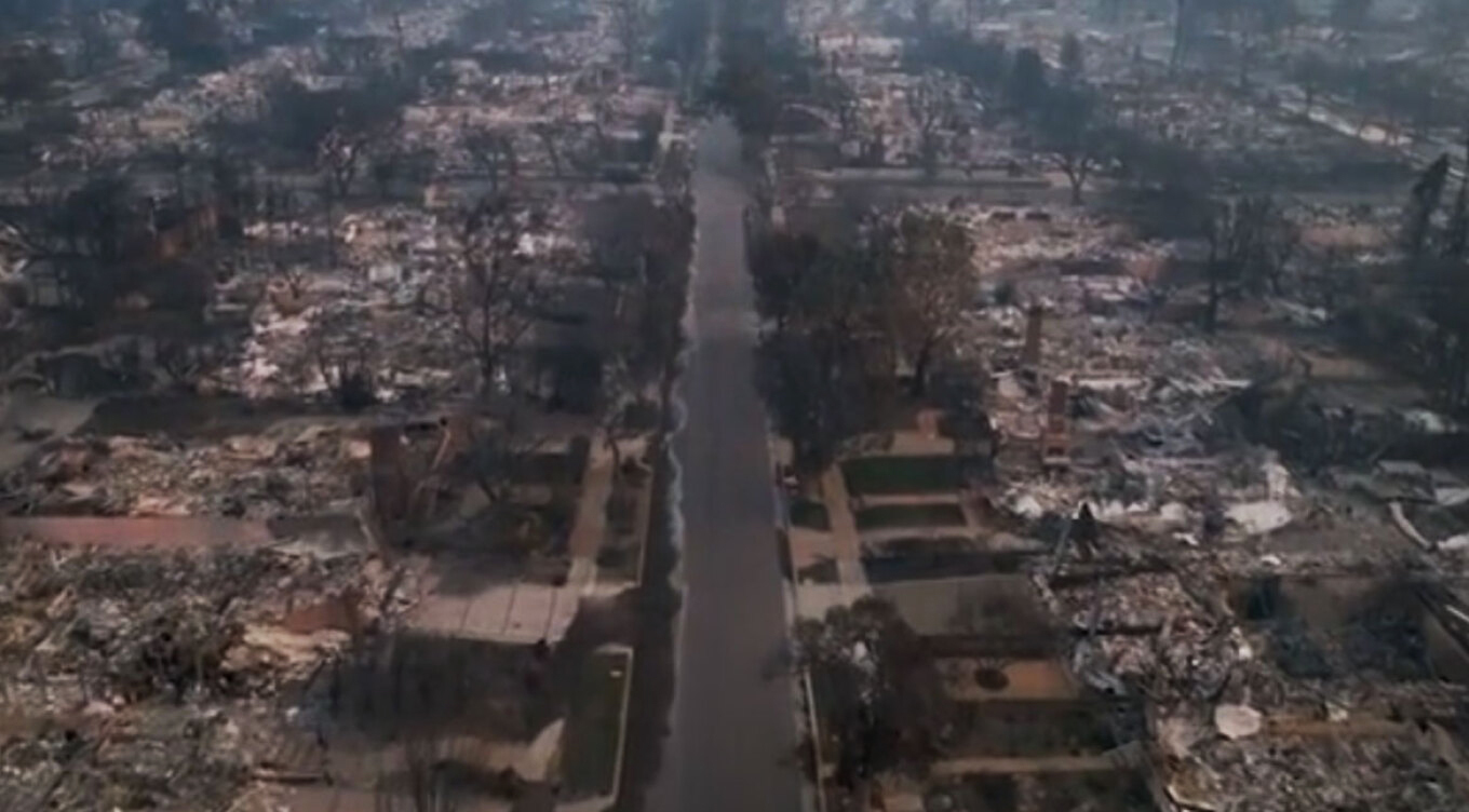 VIDEO/ Drone footage shows the extraordinary situation of destruction ...