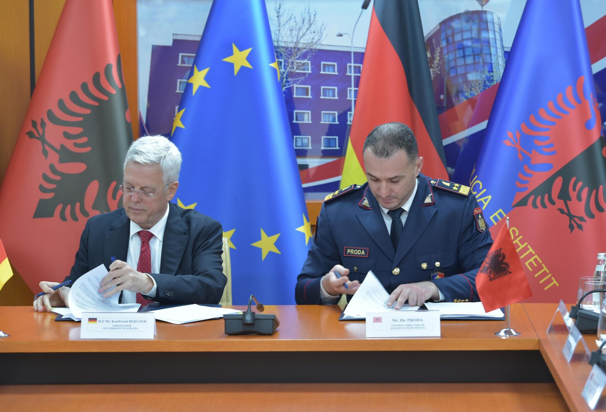 The German Federal Police and the German Federal Criminal Office (BKA ...