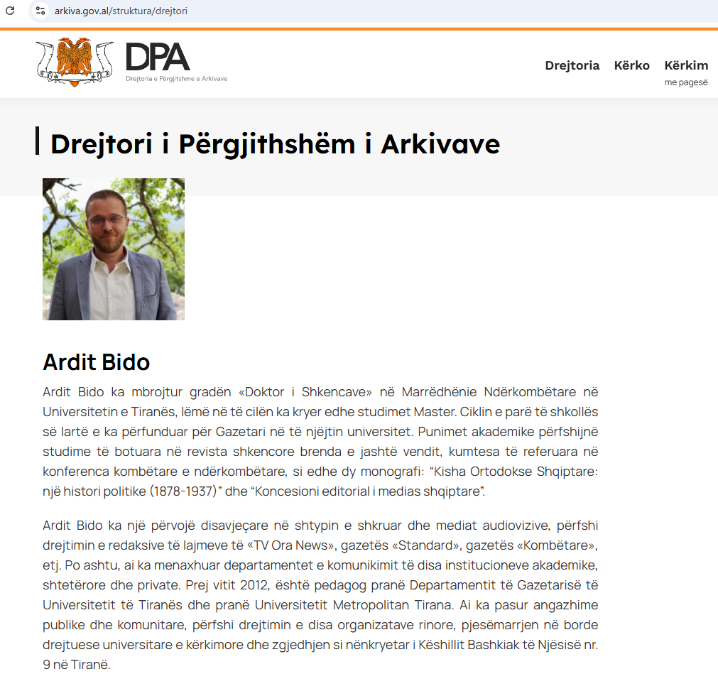 DP asks CEC to exclude Ardit Bido from the list of SP candidates. Genta ...