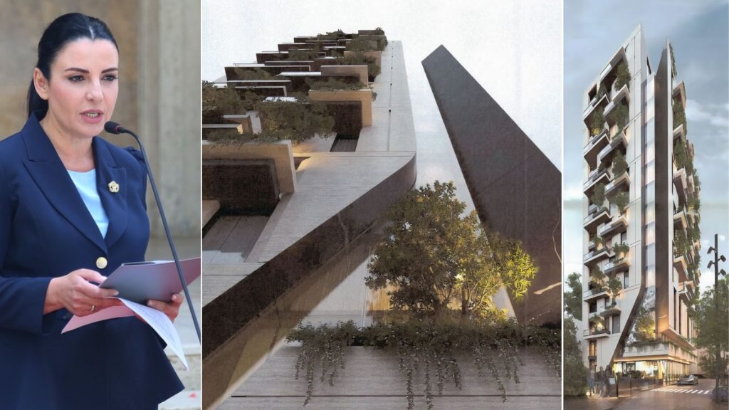 "Our lives are at risk!"/ 16-storey tower between buildings and school ...