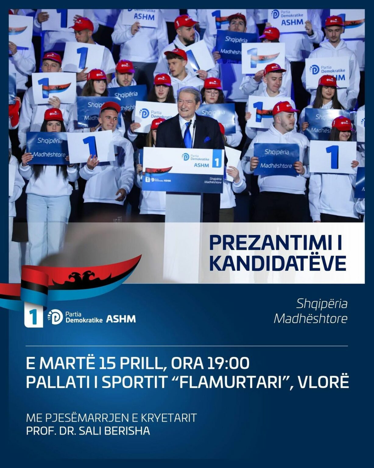 Berisha continues the tour of presenting candidates, the leader of the ...