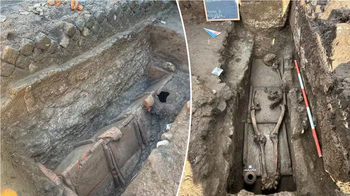 Zbulohet varri i gladiatorëve 2,000-vjeçar në nekropolin e lashtë romak ...