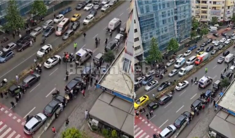 Aksidenti i rëndë në Astir/ Përplaset nga automjeti tek vijat e bardha ...