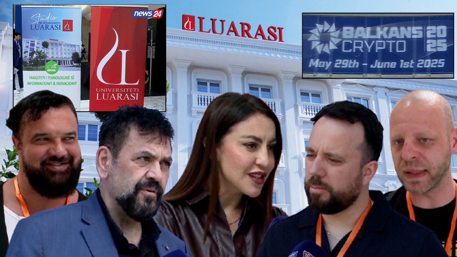 Nis eventi “Balkans Crypto 2025” në Tiranë/ Universiteti Luarasi ...