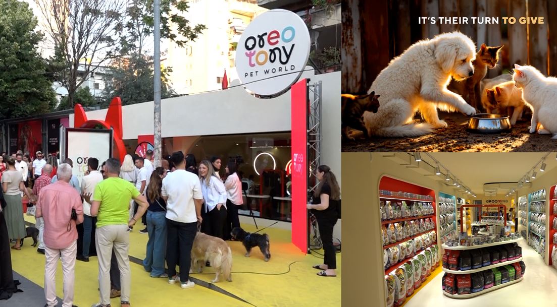 Oreo & Tony, the newest pet store, opens Balkanweb.com - News24