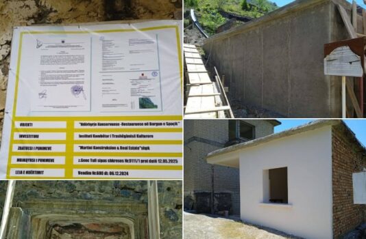 Burgu i Spaçit restaurohet për xhirimin e një filmi? Aktivistët kundër ...