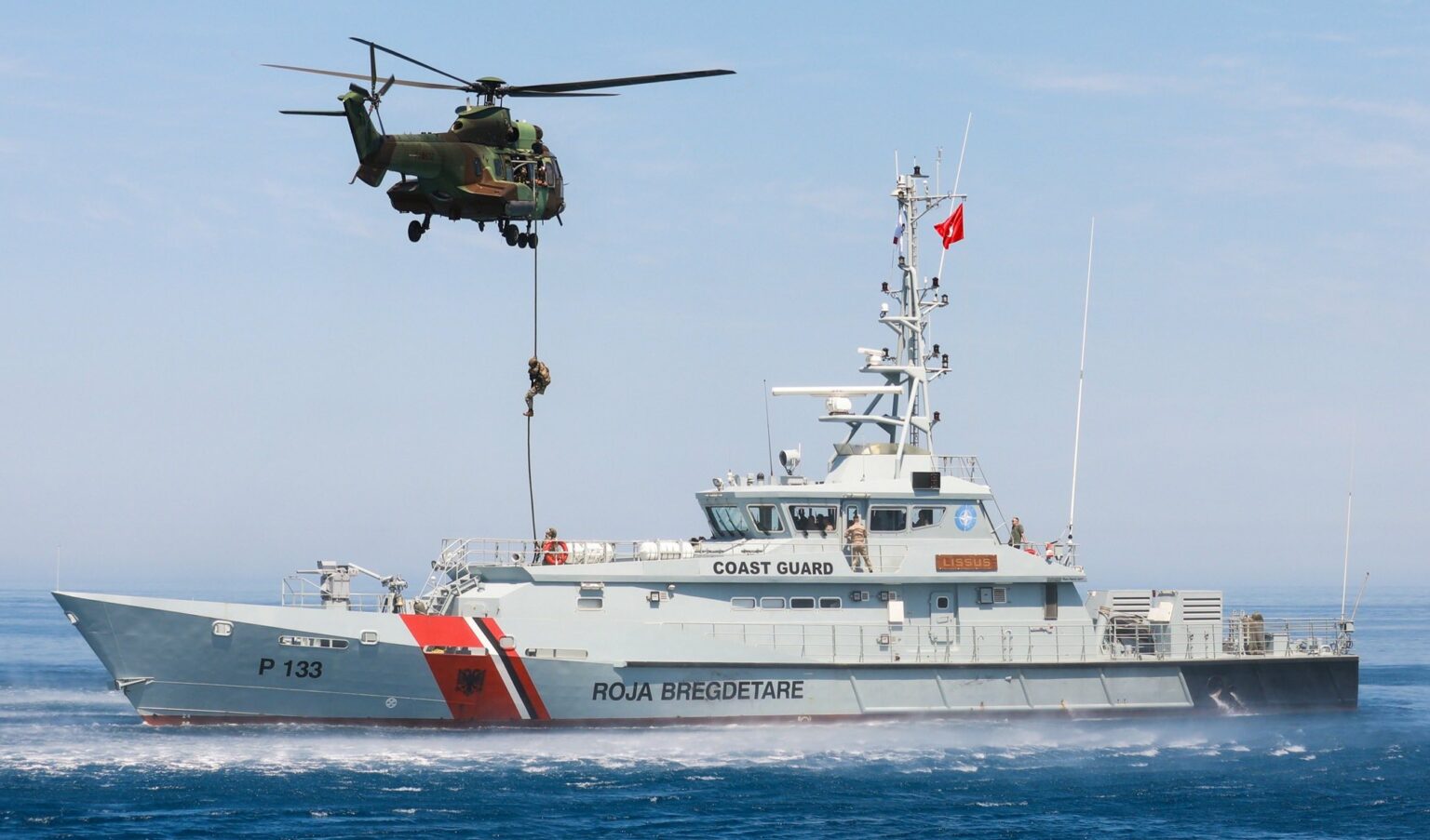 DEFENDER 25/ Albanian Naval Force alongside US Navy Squadron, US ...