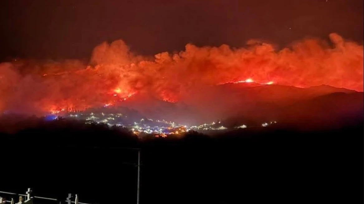 Portugalia përballet me zjarre të shumta pyjore, mbi 1,700 zjarrfikës ...