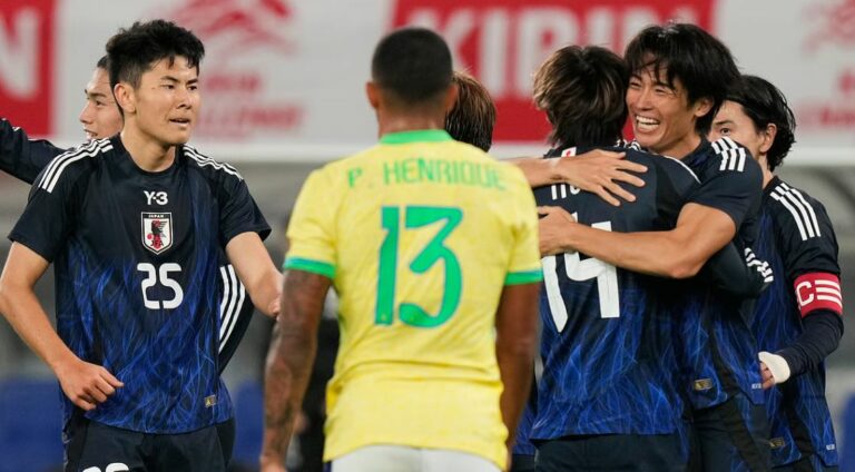 Friendly / Japan shocks Brazil, second defeat for 5-time World ...