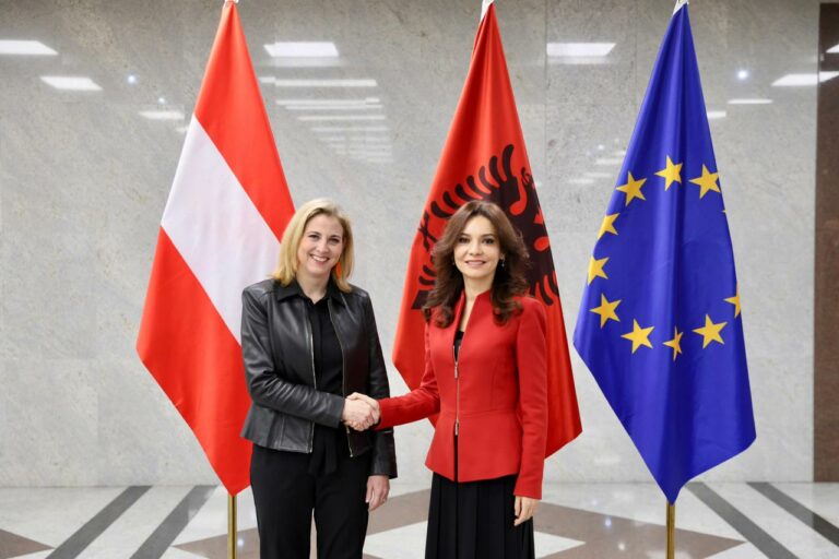 Spiropali pret në Tiranë homologen austriake: Viena ofron mbështetje ...