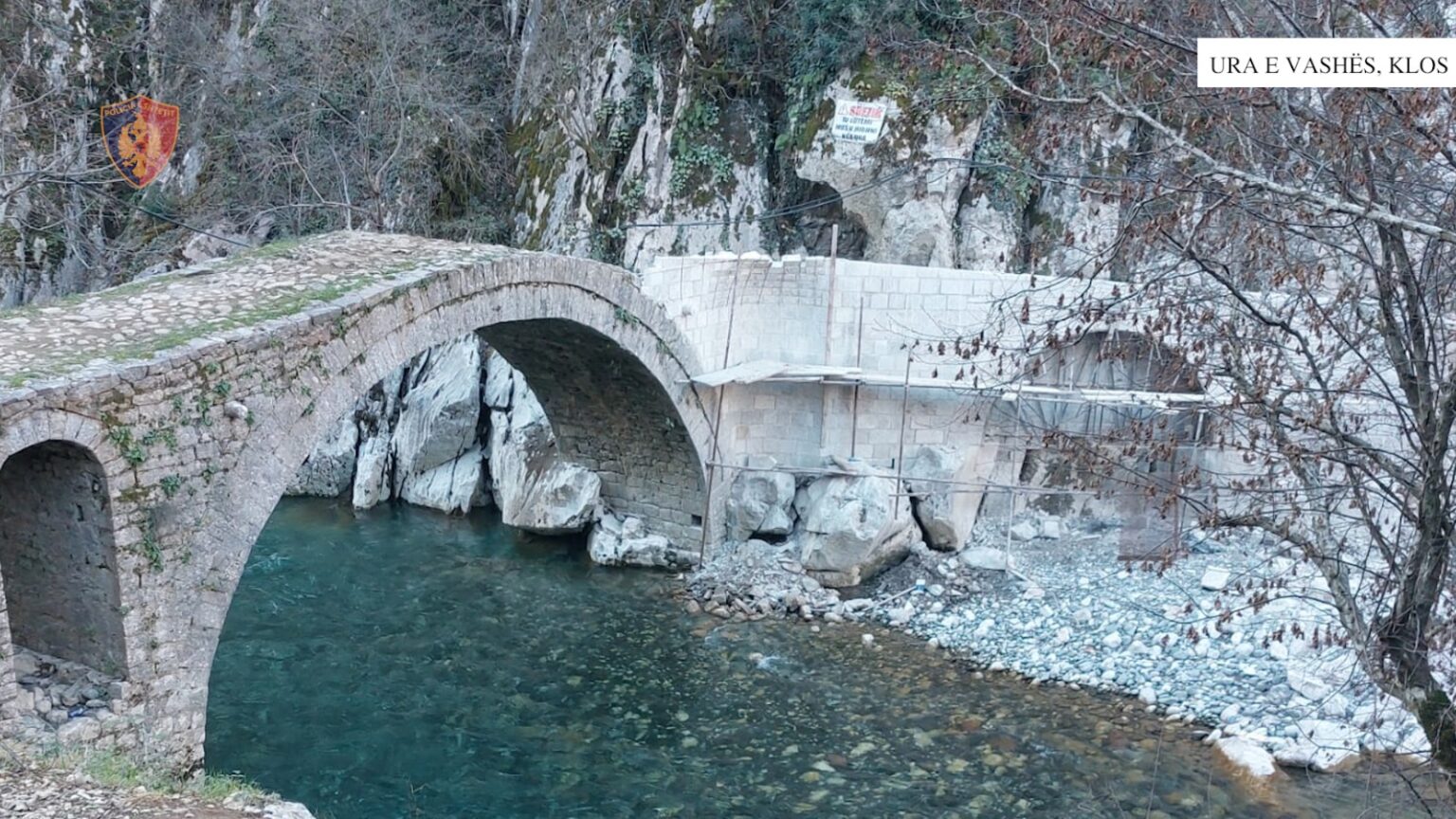 He interfered with the cultural monument "Ura e Vasha" and built a ...