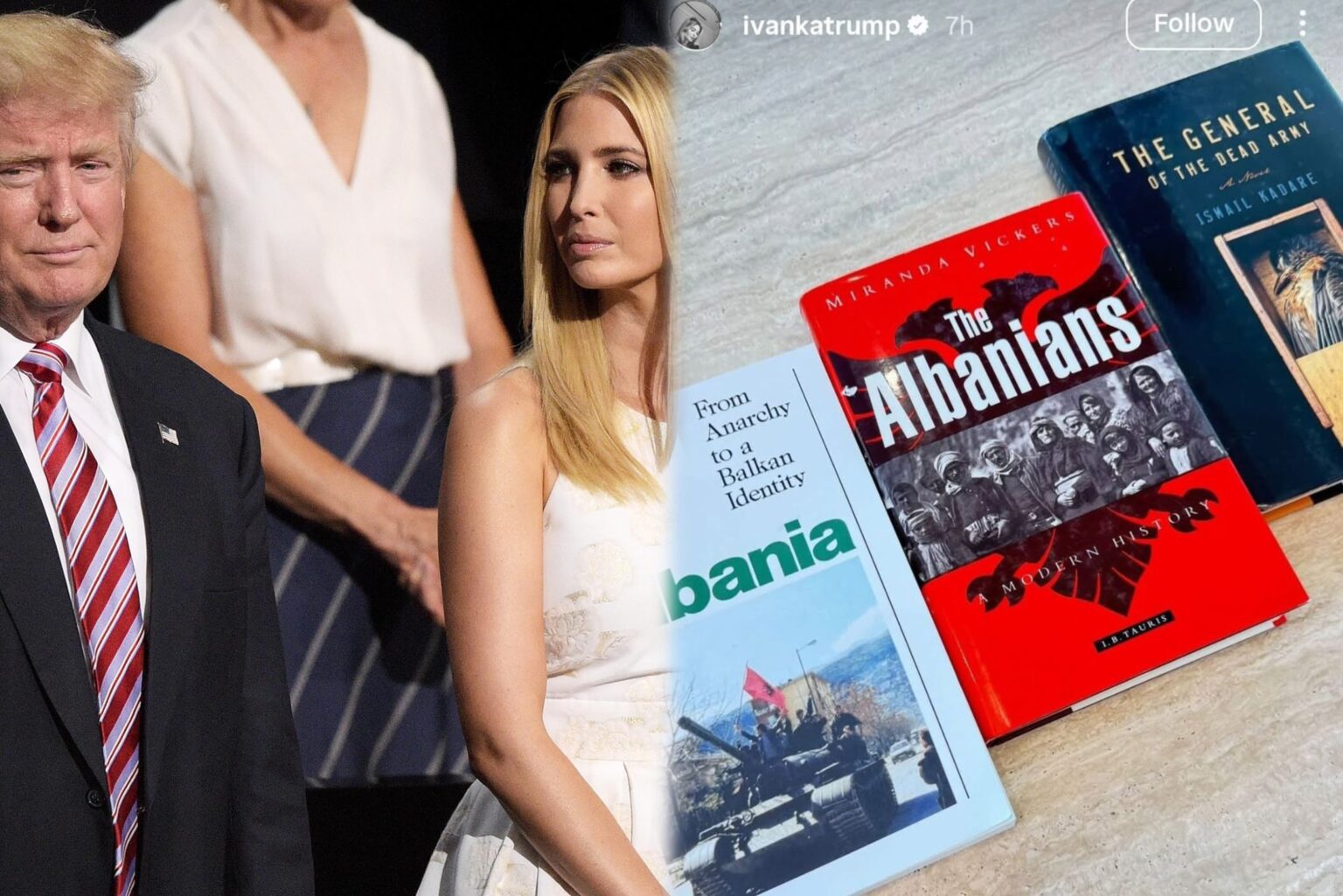 PHOTO/ Ivanka Trump surprises, studies Albanian history and culture ...