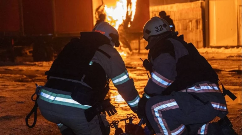 Russian attack destroys critical energy infrastructure in Kharkiv ...