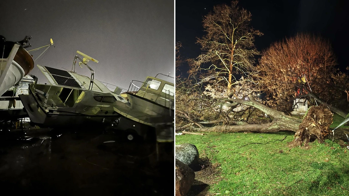PHOTO-VIDEO/ Storm hits Greece, causes extensive damage in several ...