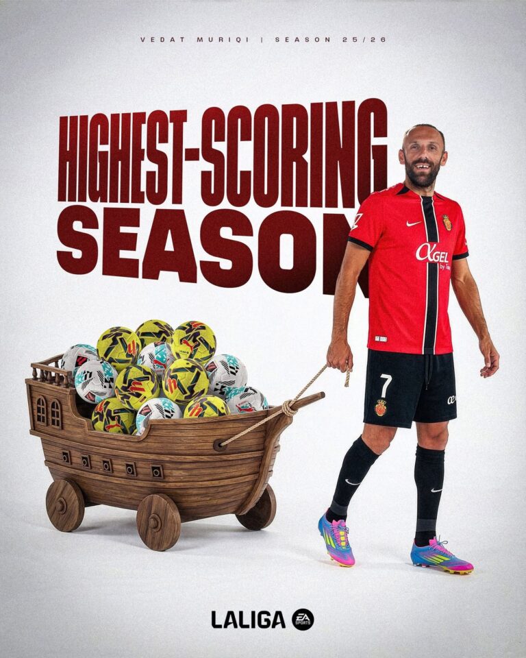 Muriqi scores his next goal, his 16th in La Liga this season (Video ...