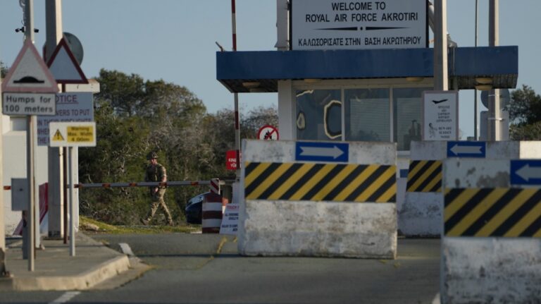 Drone attack on British base, Akrotiri in Cyprus turns into a "ghost ...