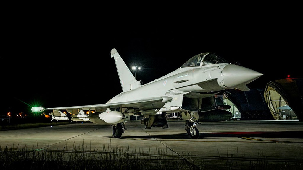 War with Iran, British fighter jets shoot down drones headed towards ...