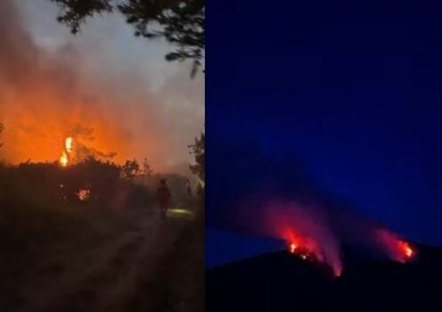 Large fire in Italy, around 3500 people evacuated - Balkanweb.com - News24